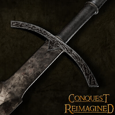 ArtStation - The Witch King of Angmar Sword - Conquest Reimagined
