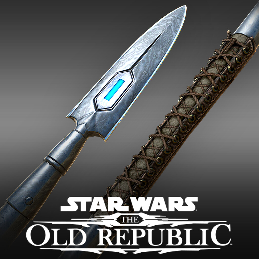 ArtStation - Star Wars: The Old Republic - Ceremonial Beskar Spear