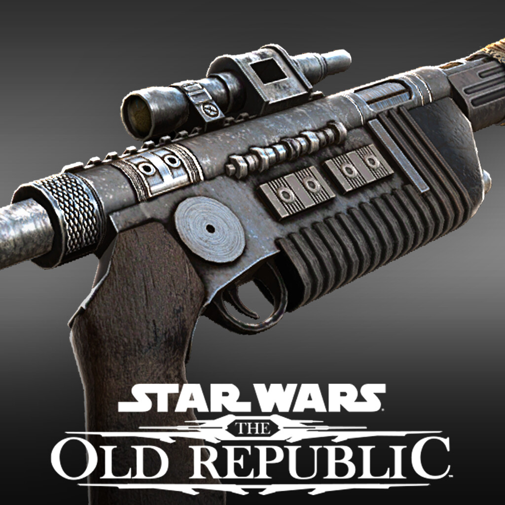 ArtStation - Star Wars: The Old Republic - Frontiersmen's Blaster Rifle