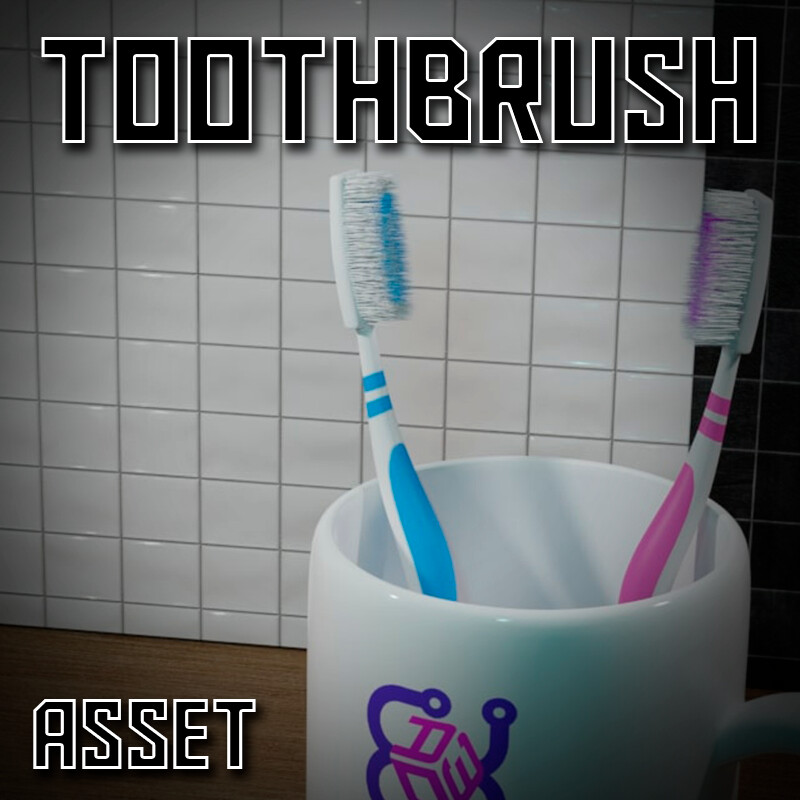 ArtStation - Asset_Toothbrush