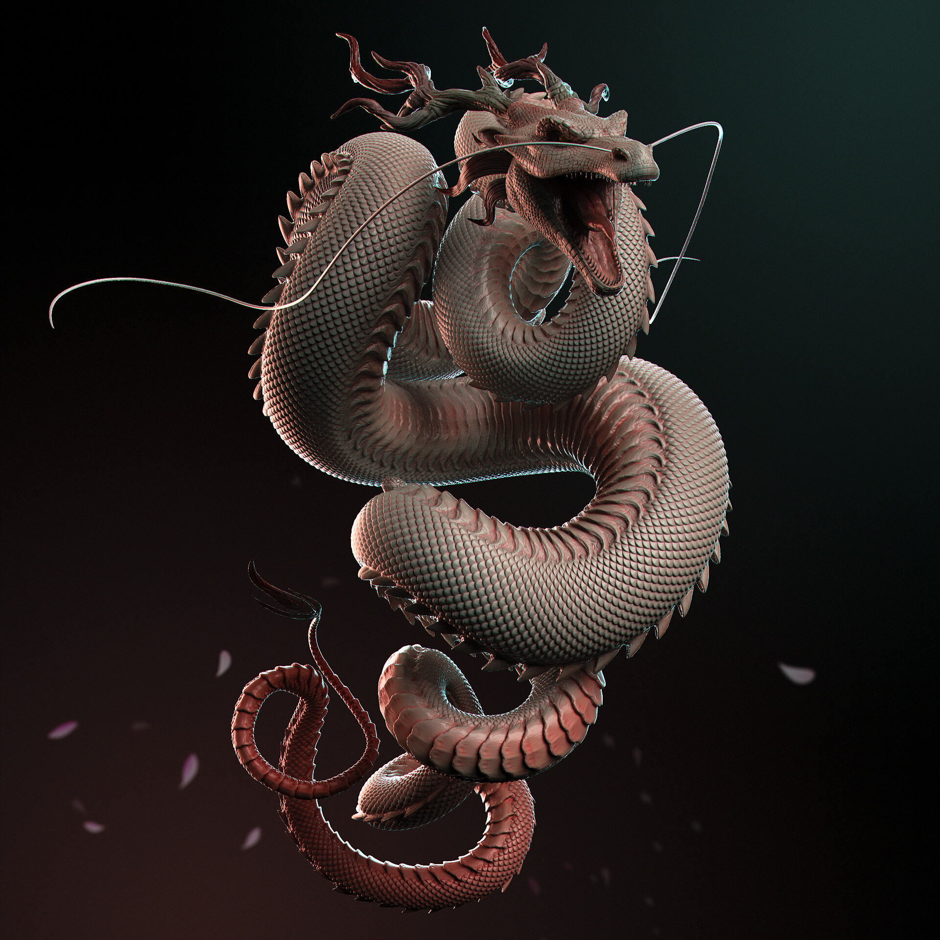 ArtStation - Red Dragon