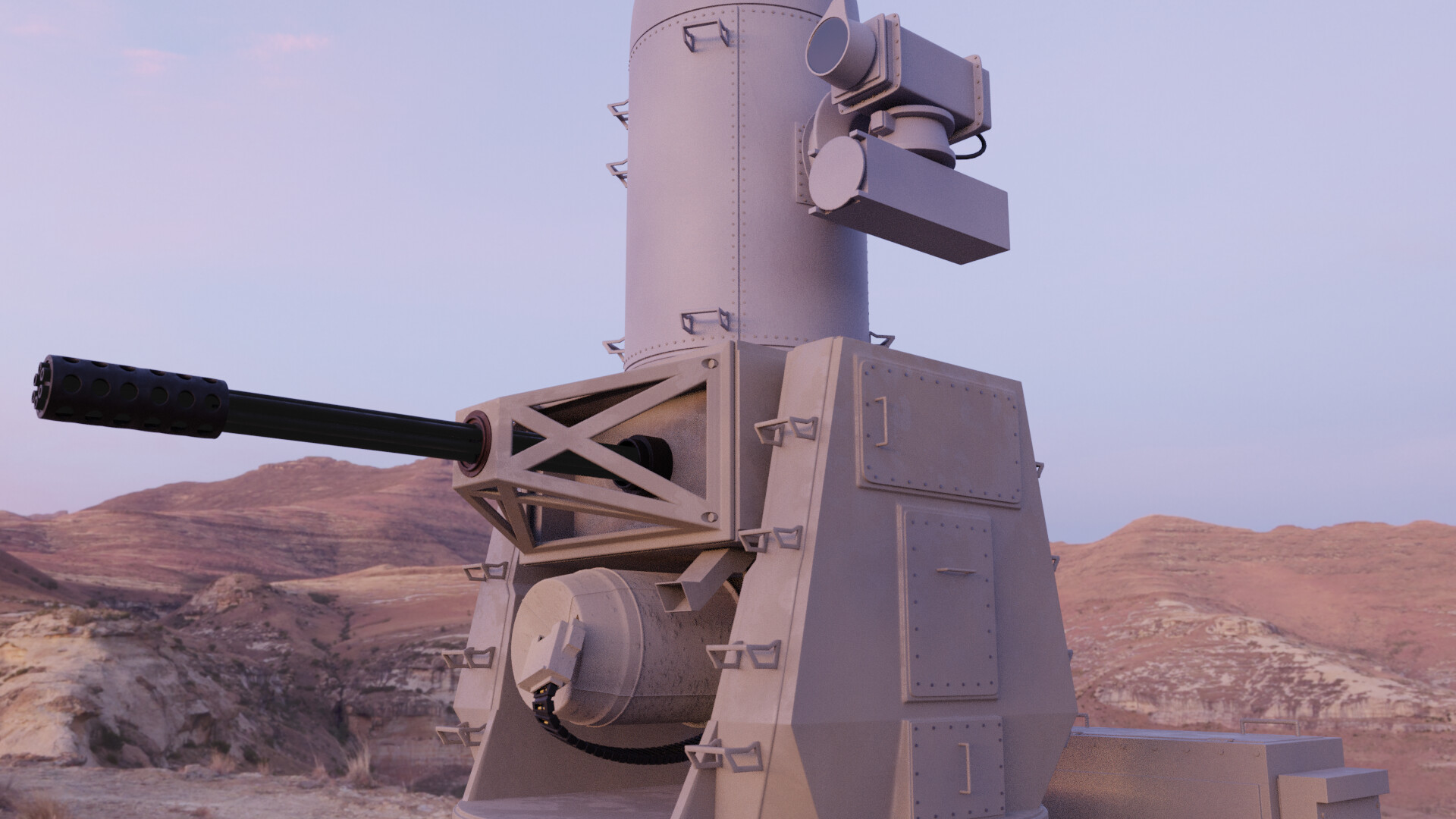 ArtStation - MK15 Phalanx