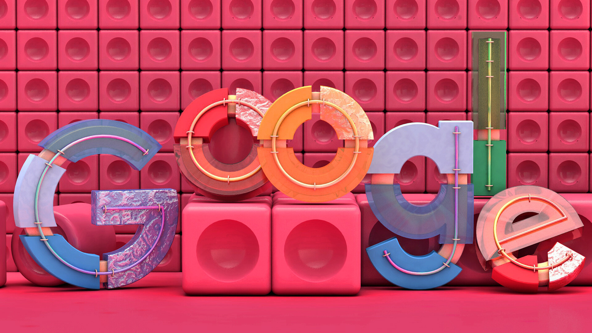 ArtStation - 3d Google Logo