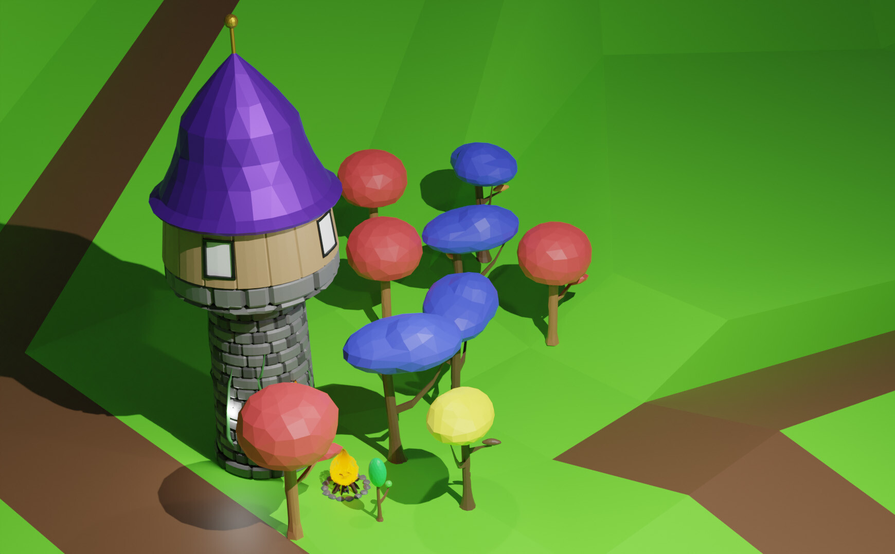 ArtStation - Low Poly Assets (So far)