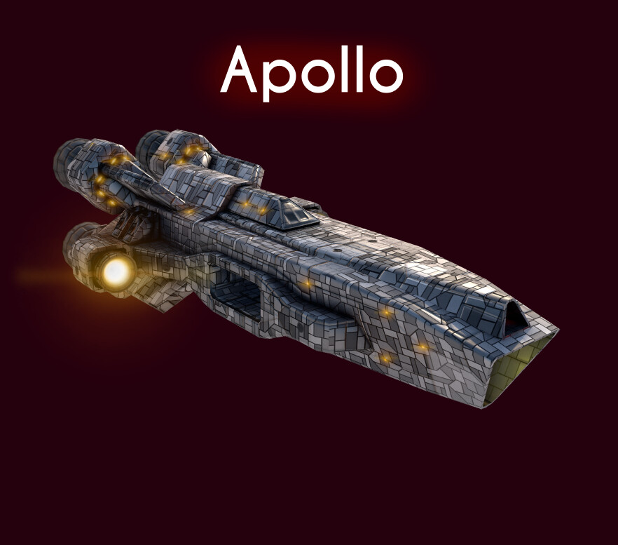 ArtStation - Vera Battlecruiser 'Apollo'