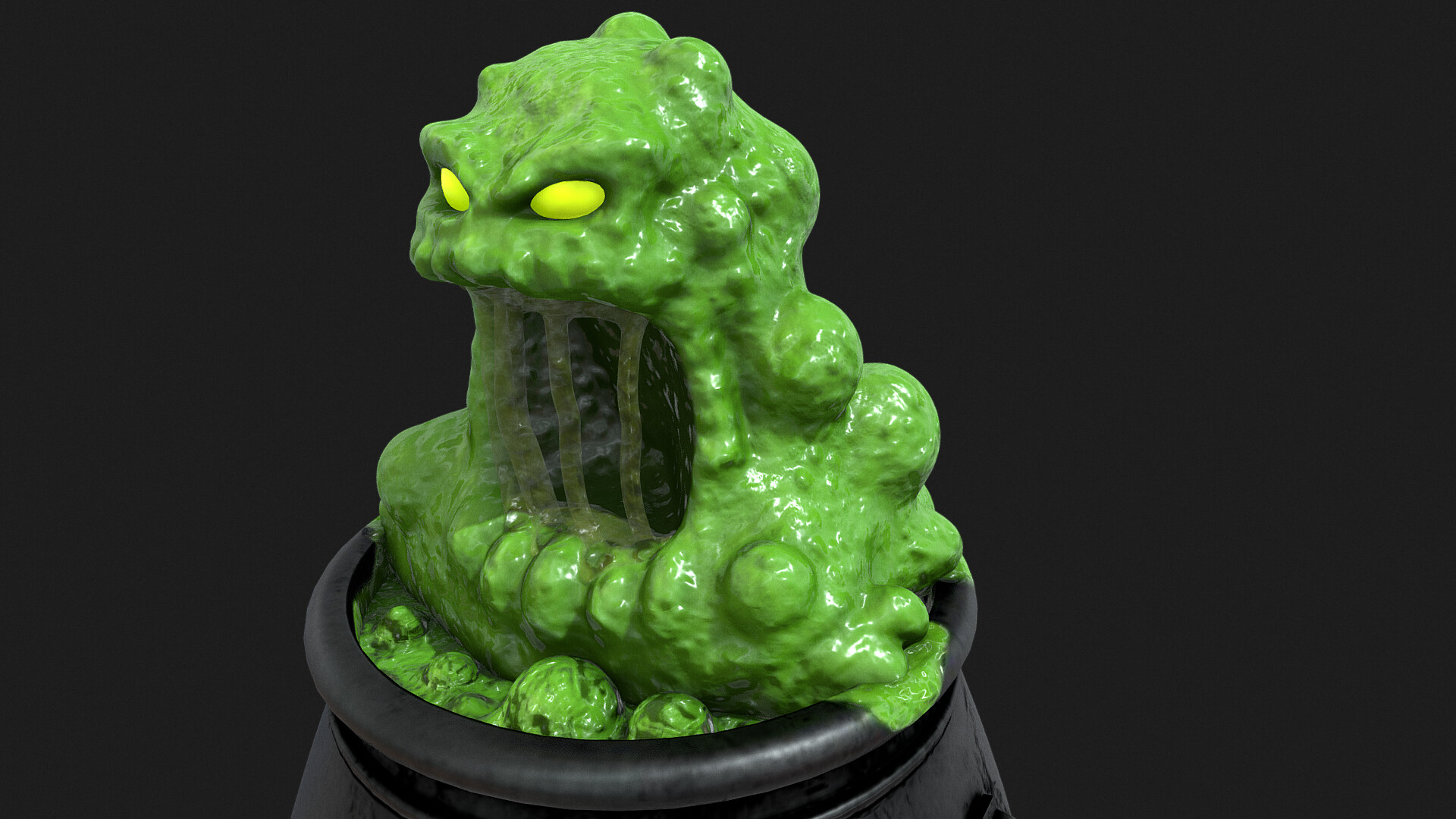 ArtStation - Slime Cauldron