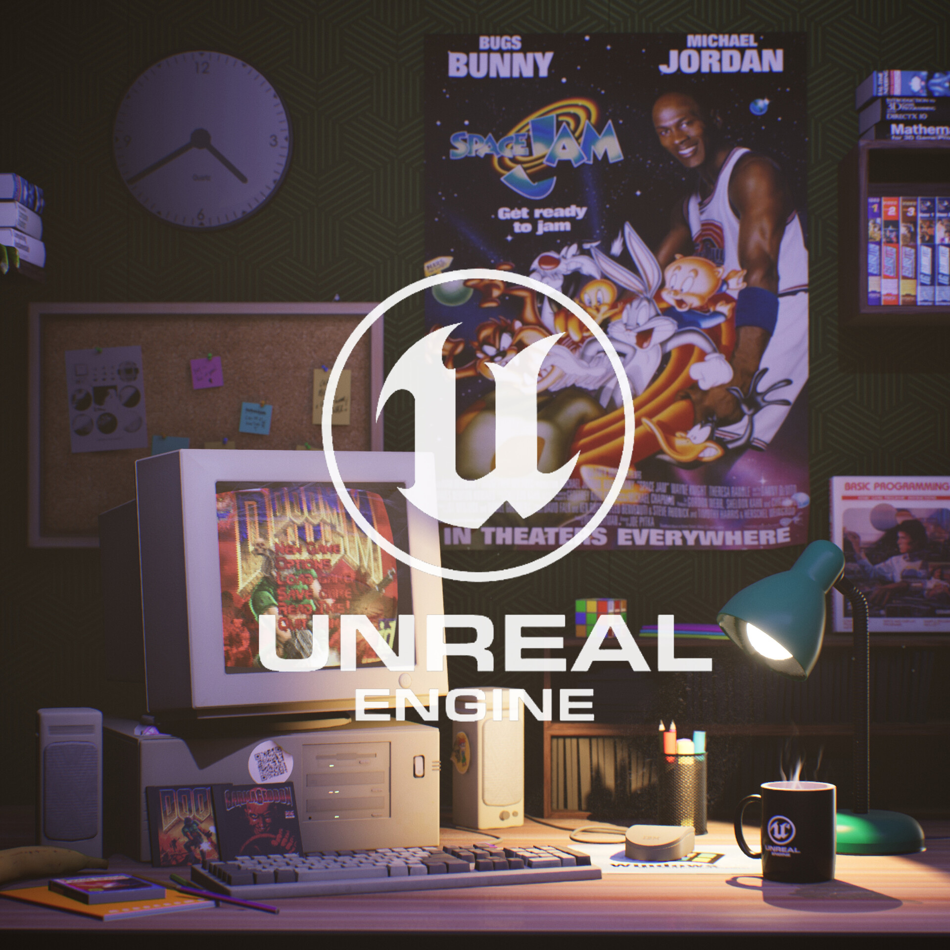 ArtStation - Unreal Engine 4 | Back In the 90s