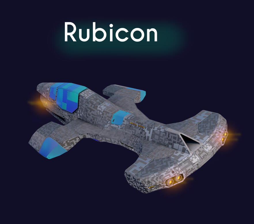 ArtStation - Battlecruiser Rubicon