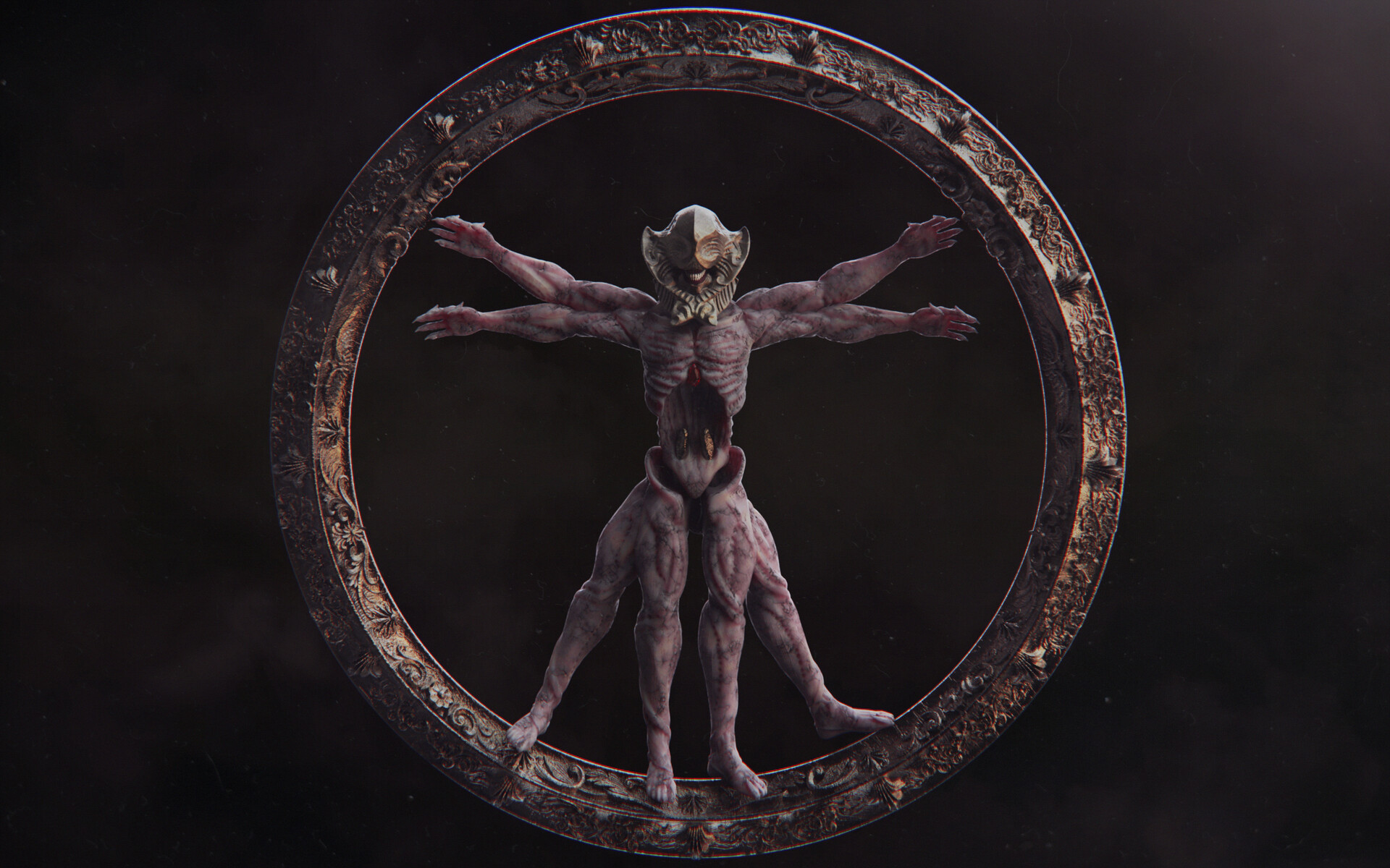 ArtStation - Vitruvian Man