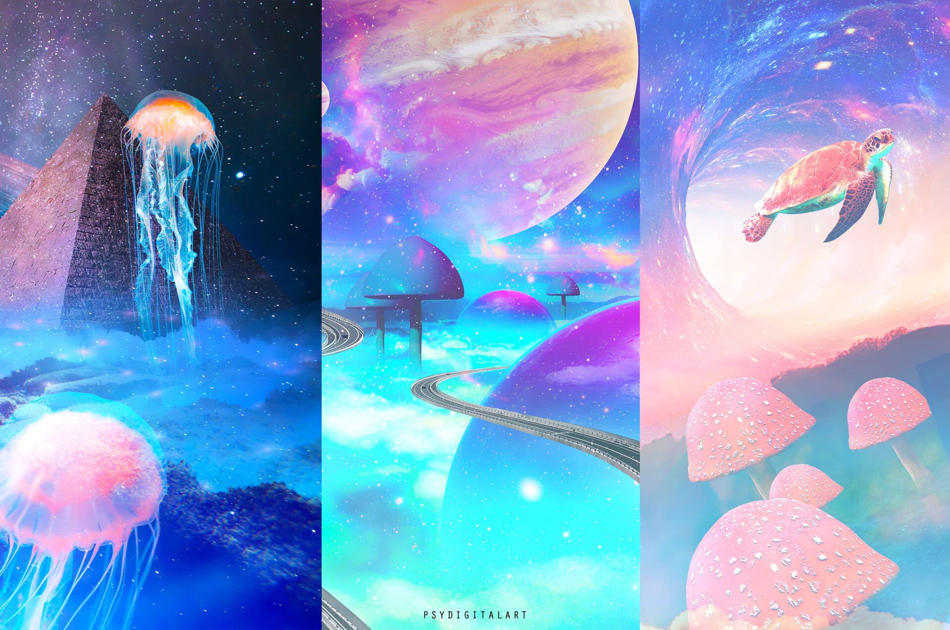 ArtStation - Starscapes: 1 - 3