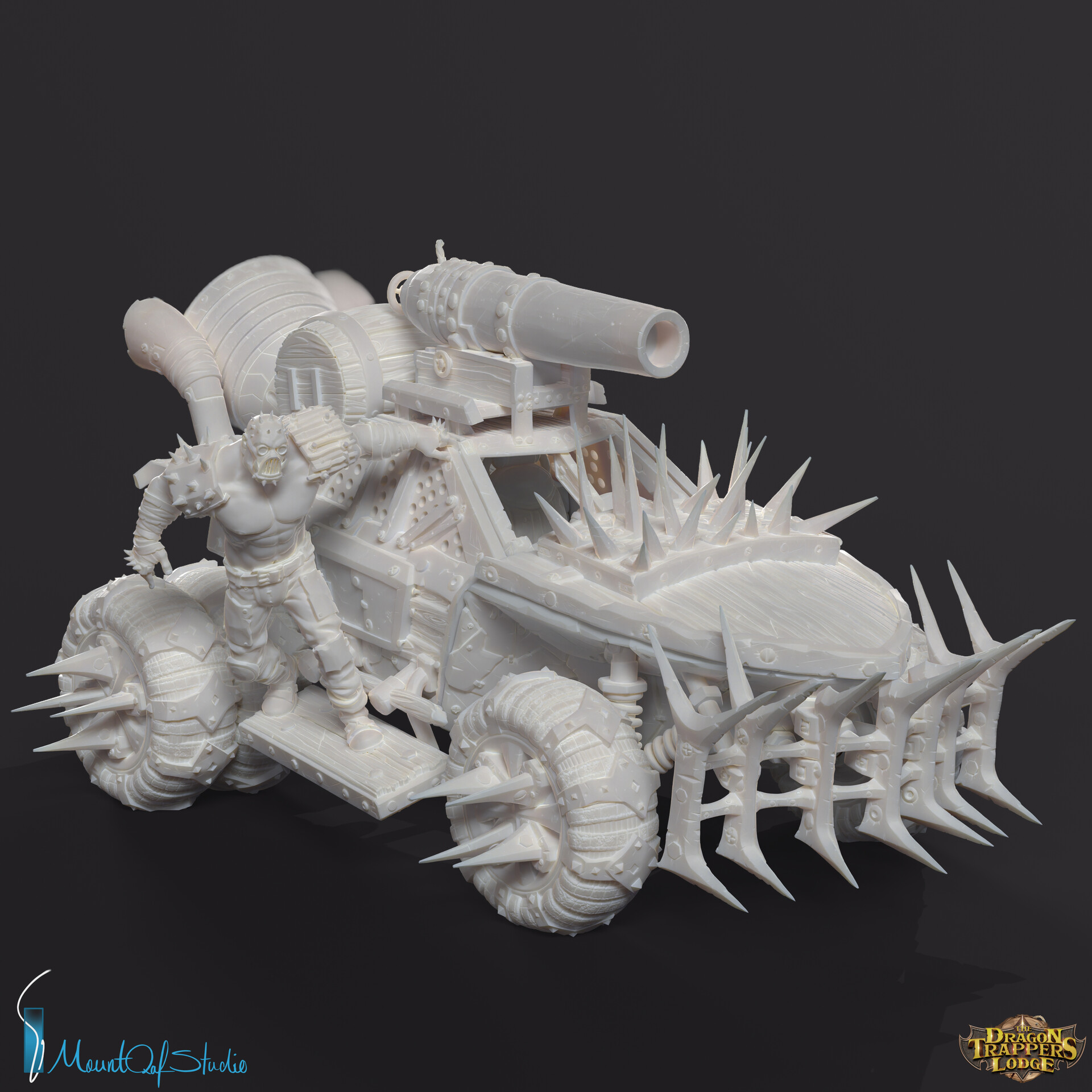 ArtStation - Rust Wagons - B (The Lodge of the Wasted)