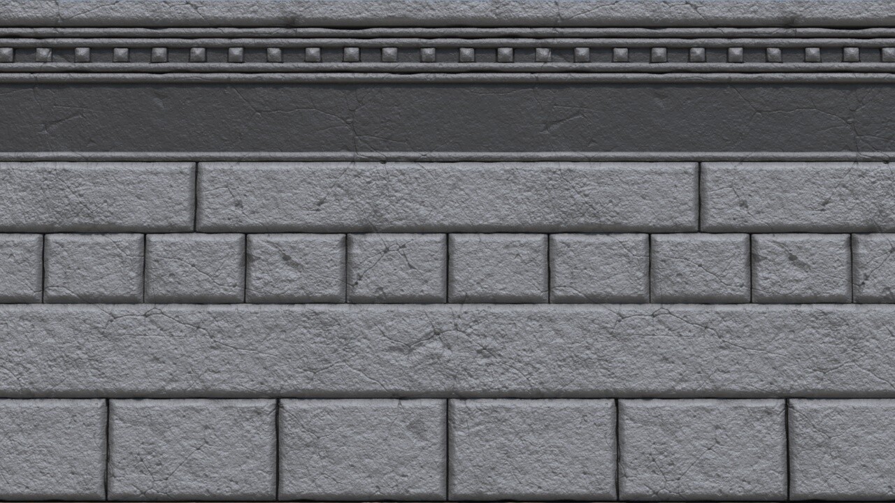 ArtStation - Fantasy Stone Wall