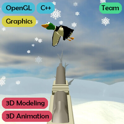 ArtStation - 3D Duck Hunt (OpenGL)
