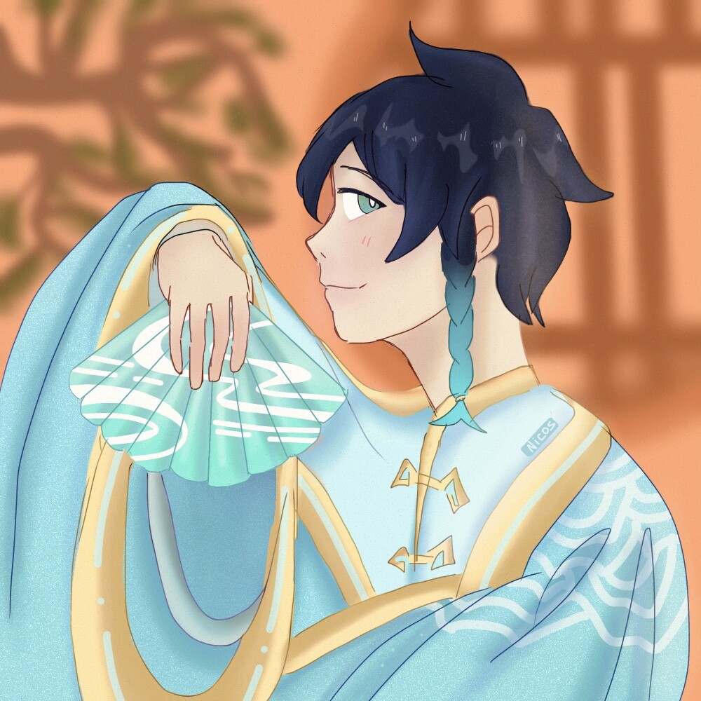 ArtStation - Venti in a kimono