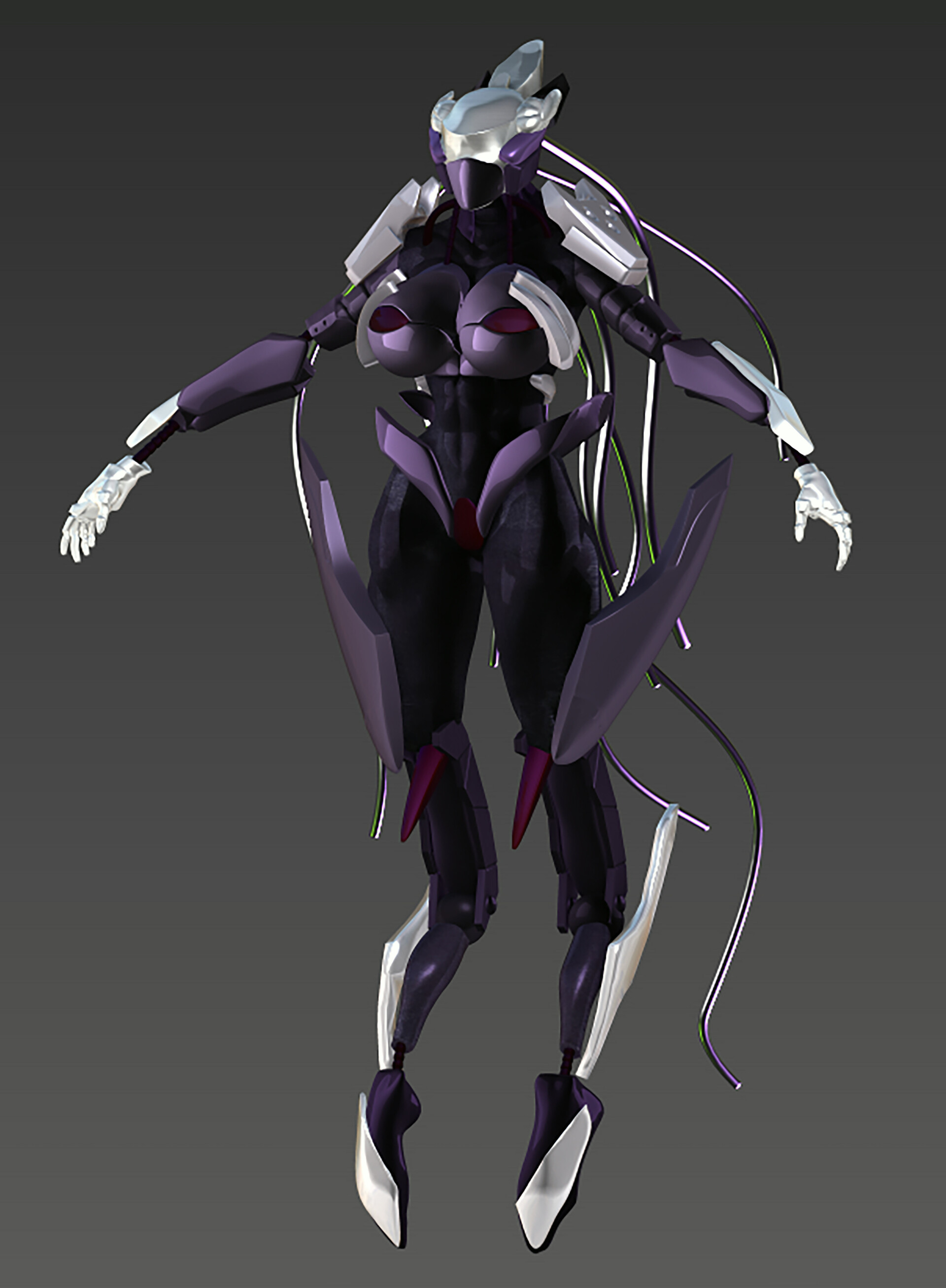 ArtStation - female robot