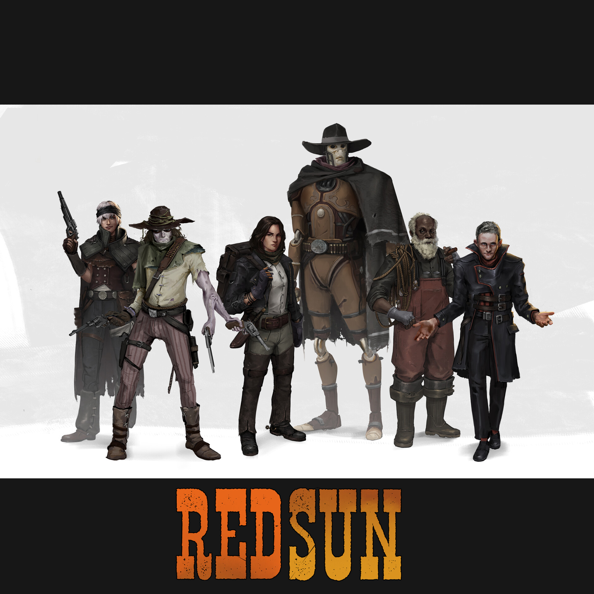 ArtStation - Red Sun characters