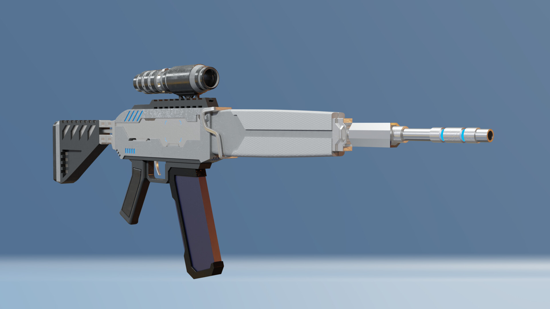 NebulousMSG - Euralan Forces WarGun M2