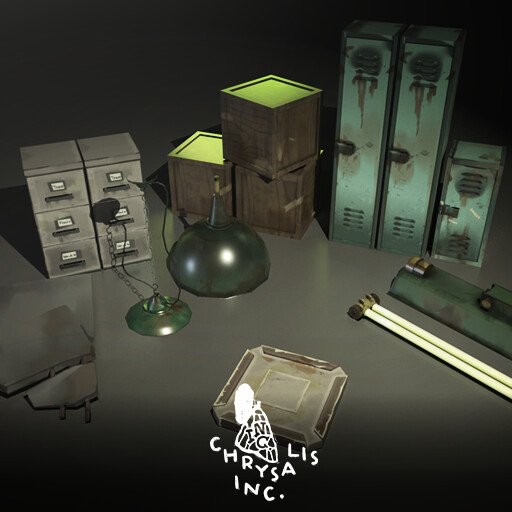 ArtStation - Chrysalis Inc. / texture - Props