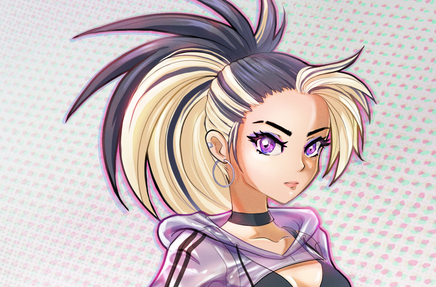 ArtStation - Akali - Anime Style Fanart