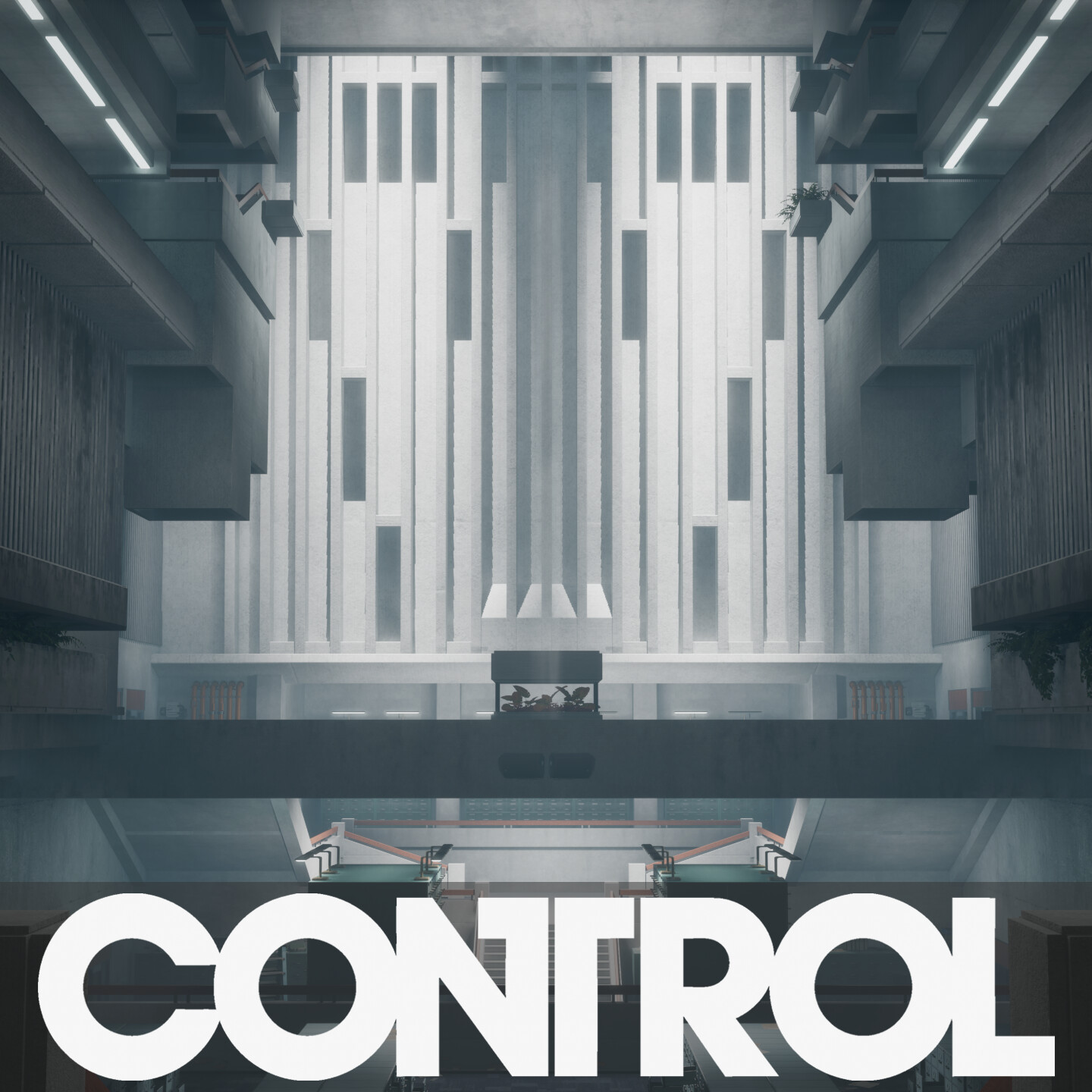 ArtStation - CONTROL ENVIRONMENT FAN ART