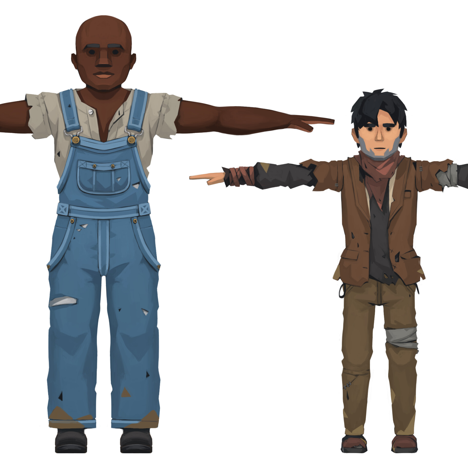 ArtStation - survivor level_0 and character_concept art