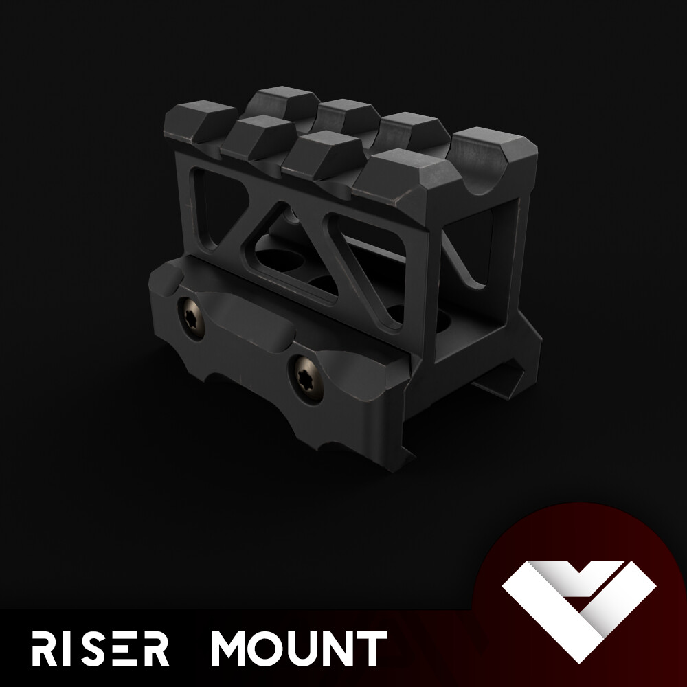 ArtStation - Riser mount