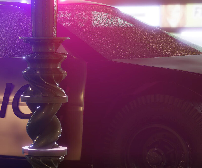 ArtStation - Urban Nightscape