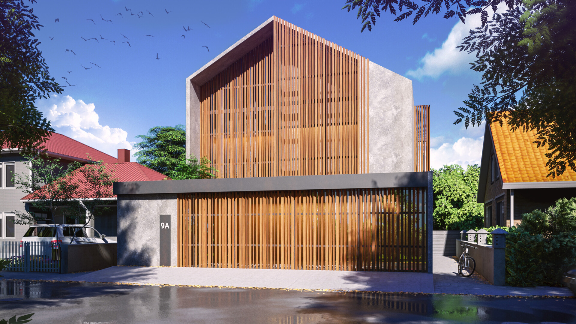 ArtStation - Rumah Beton House