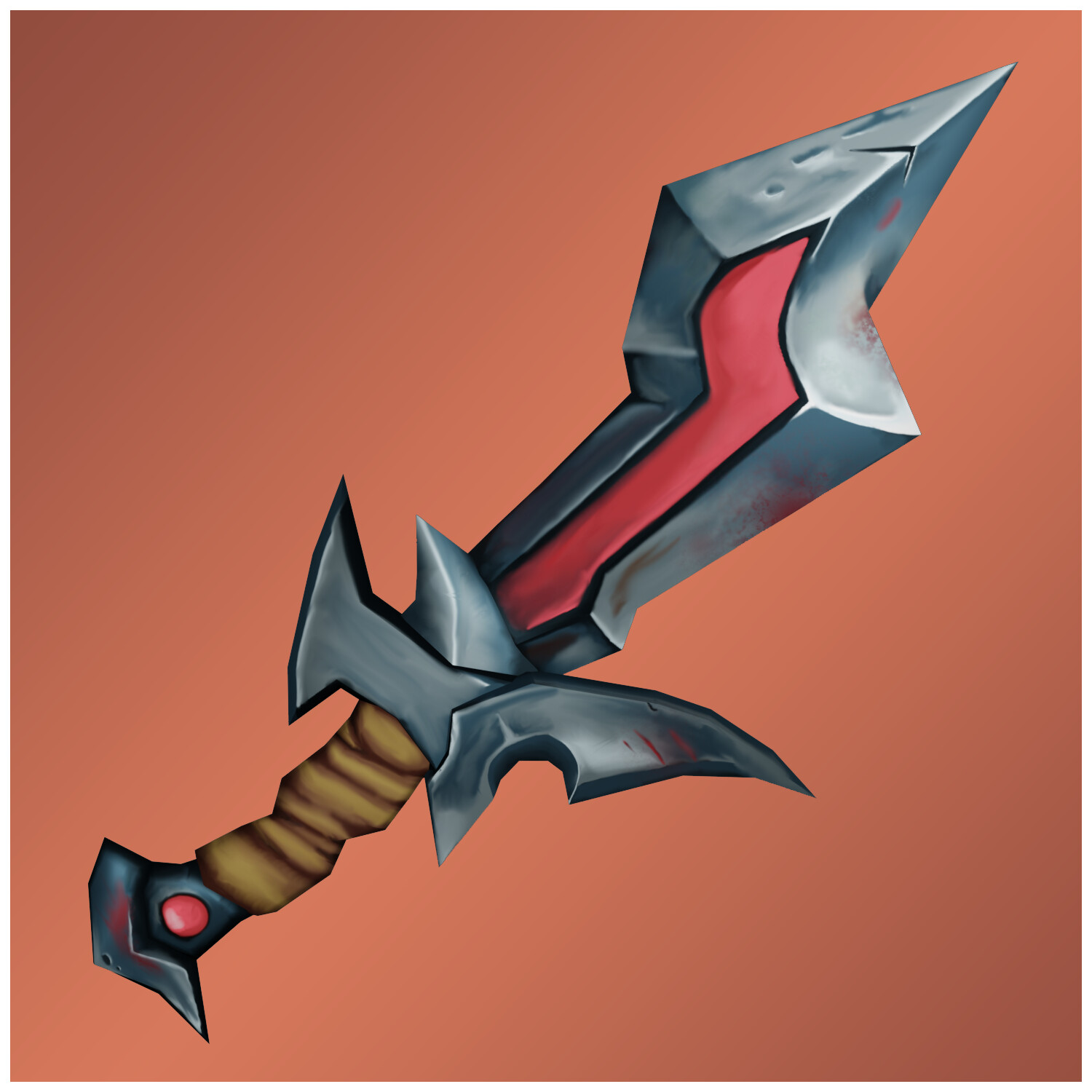 ArtStation - Lowpoly Dagger