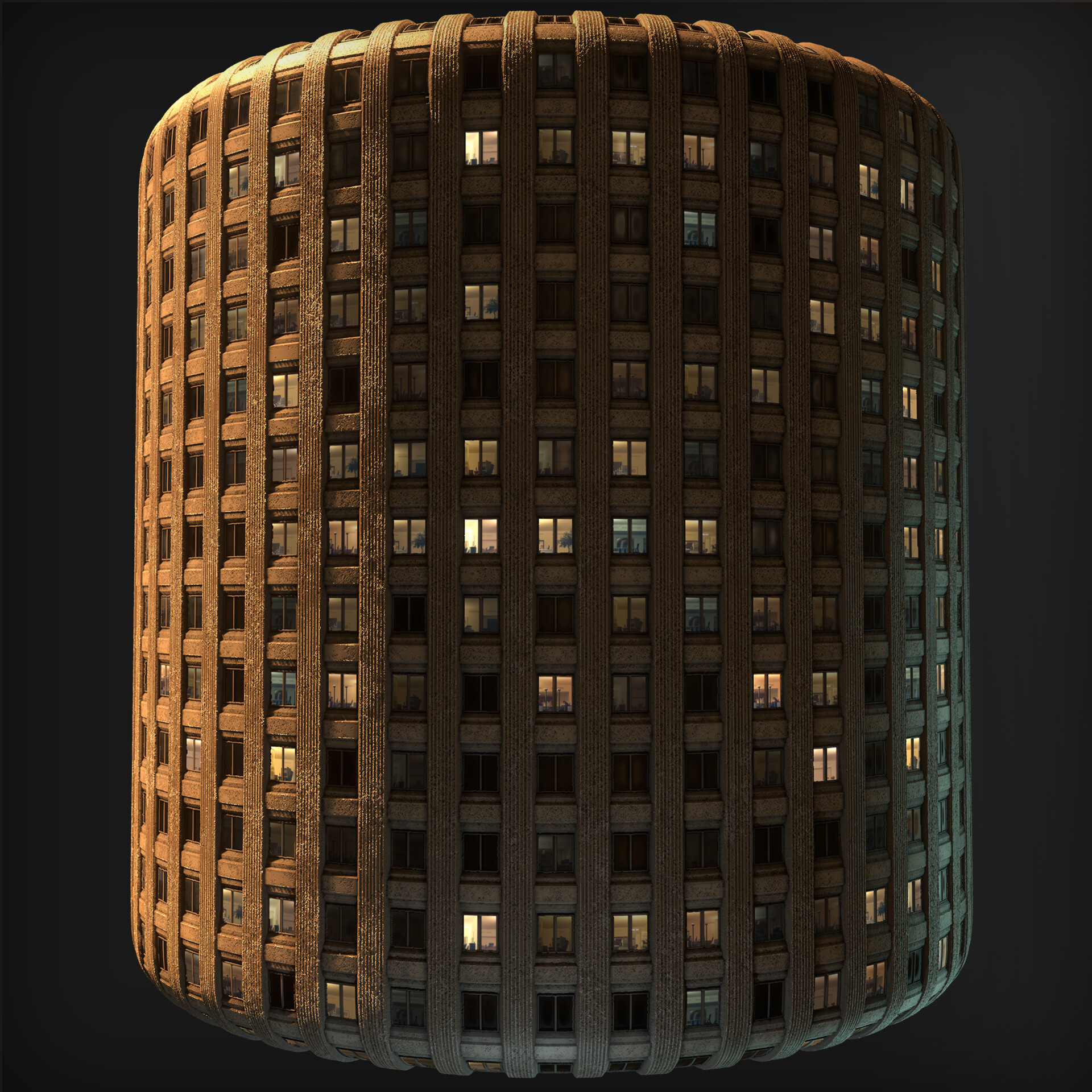 ArtStation - Building Facade set #2