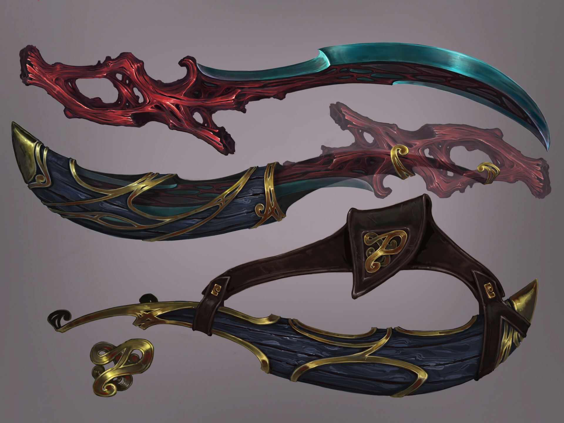 ArtStation - Ferroflora Blade