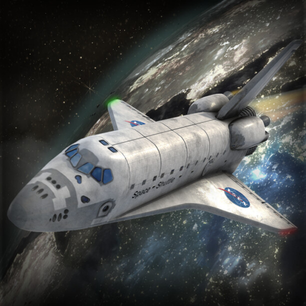 ArtStation - Space Shuttle (USA)