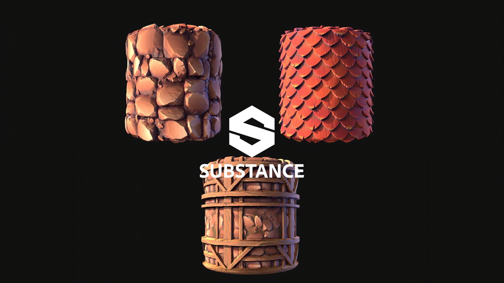 ArtStation - Substance-Stone Wall