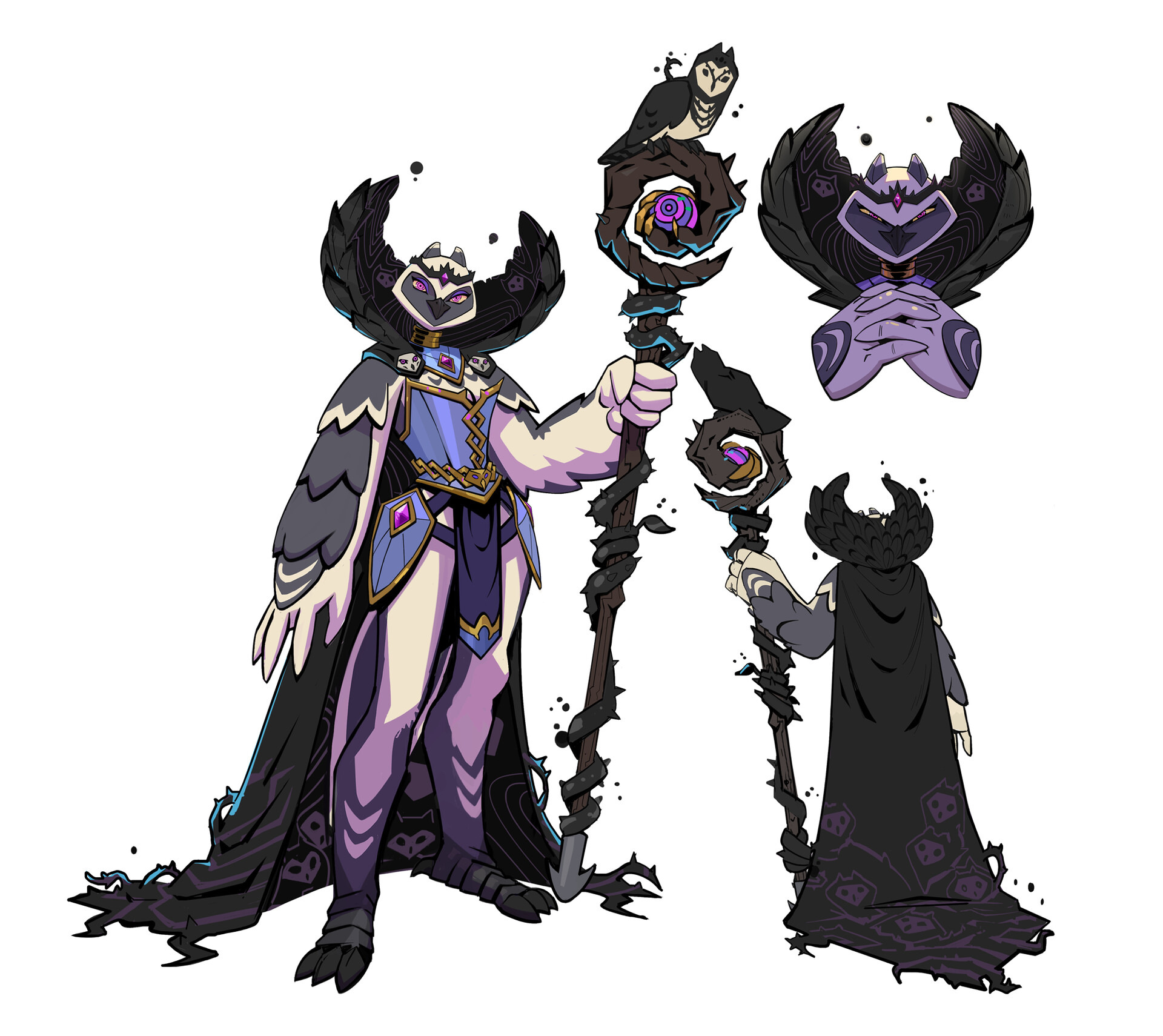 ArtStation - Amara the Owl Witch