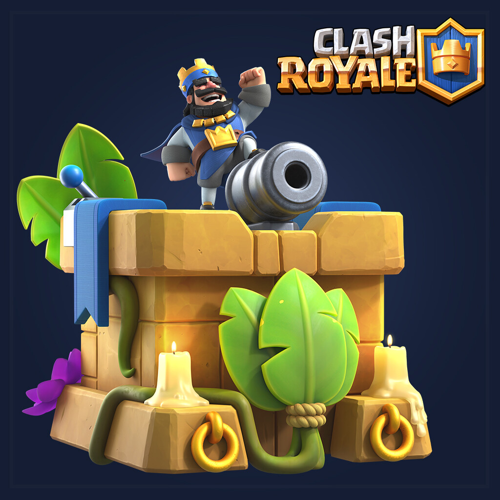 ArtStation - Clash Royale | Jungle & Piñata Towerskins