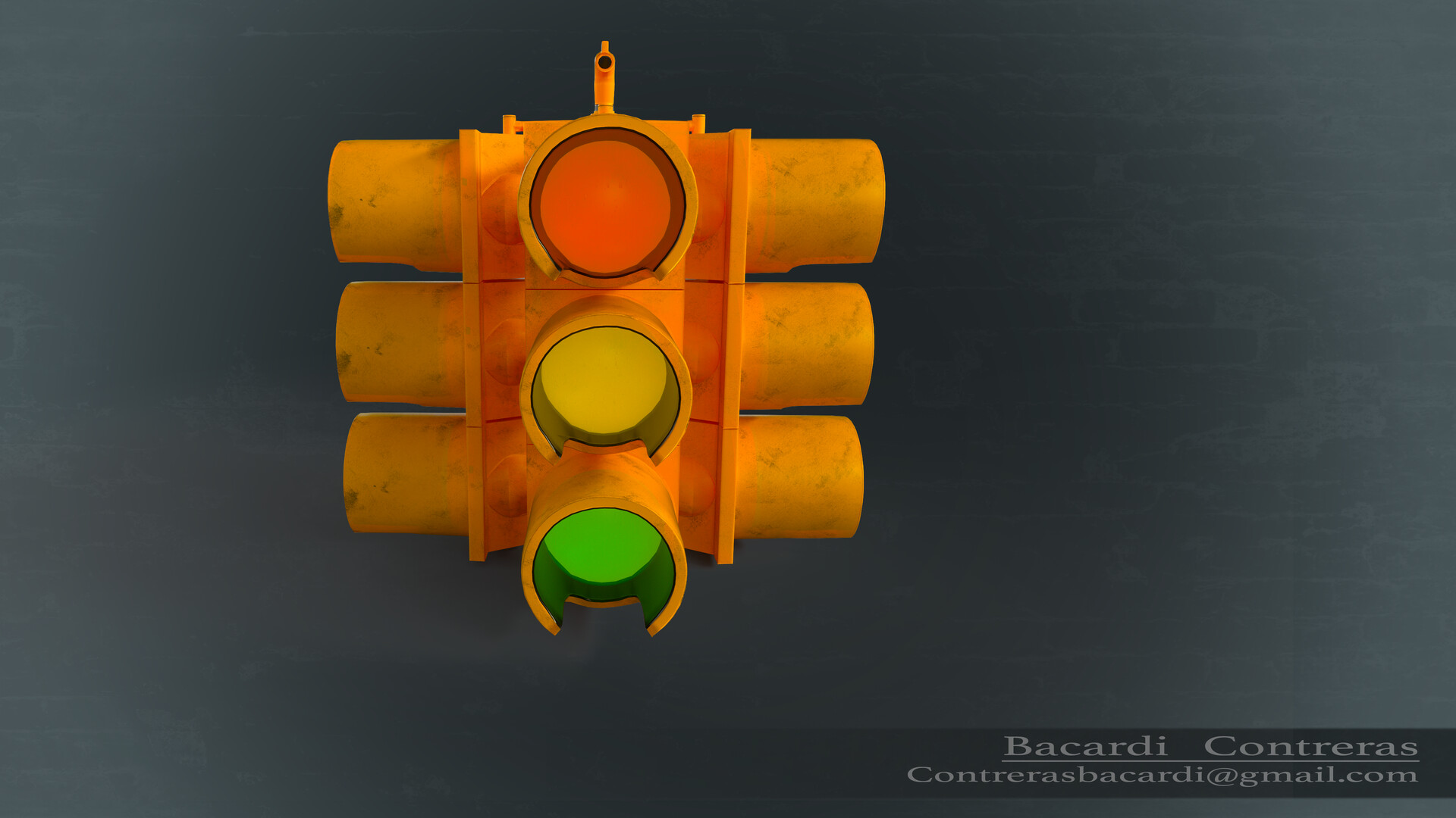 ArtStation - Four-Way Intersection Light