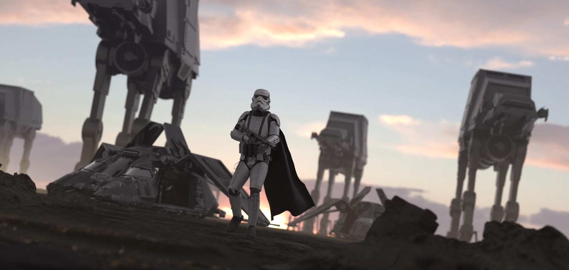 ArtStation - Stormtrooper Walking