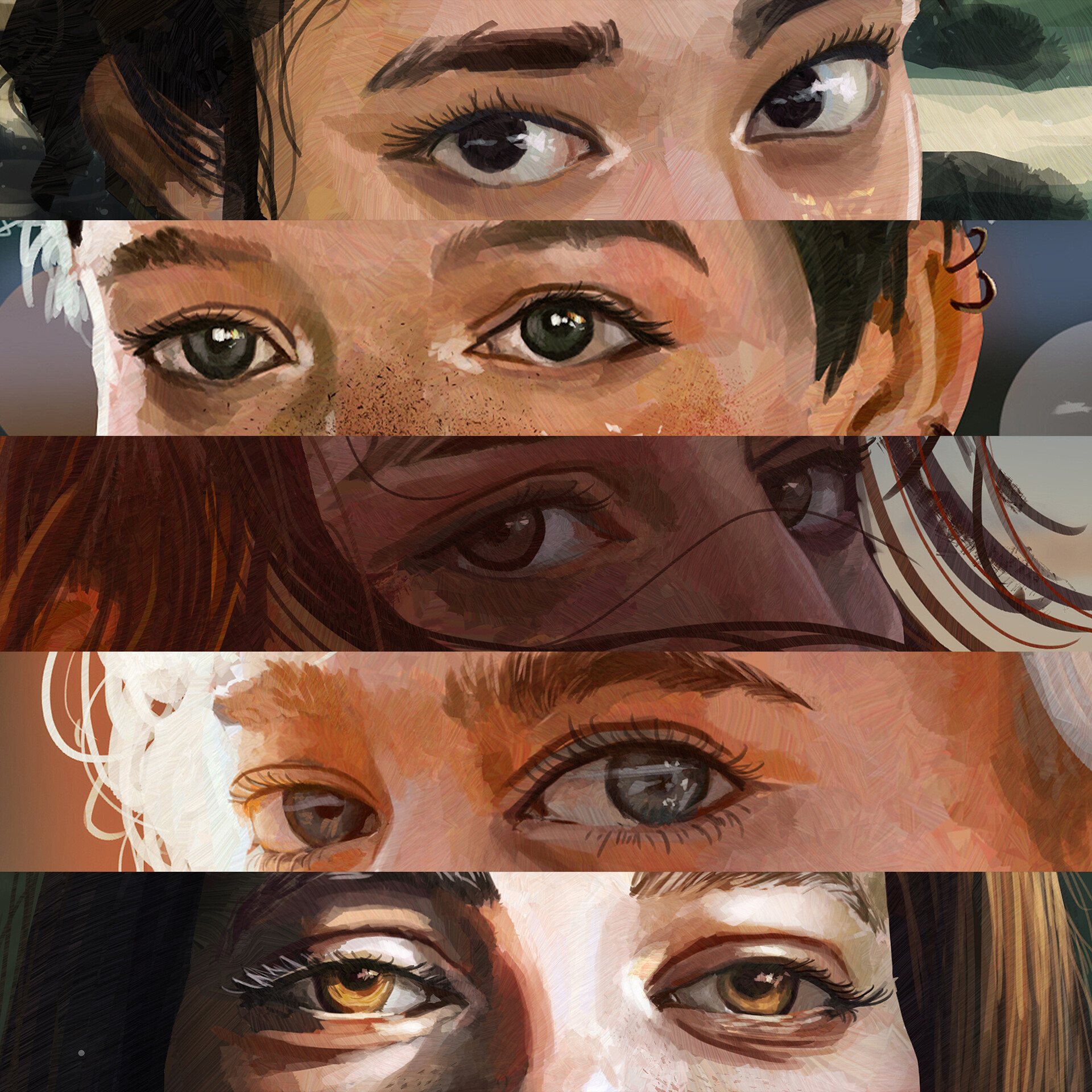 ArtStation - Portrait and Light study