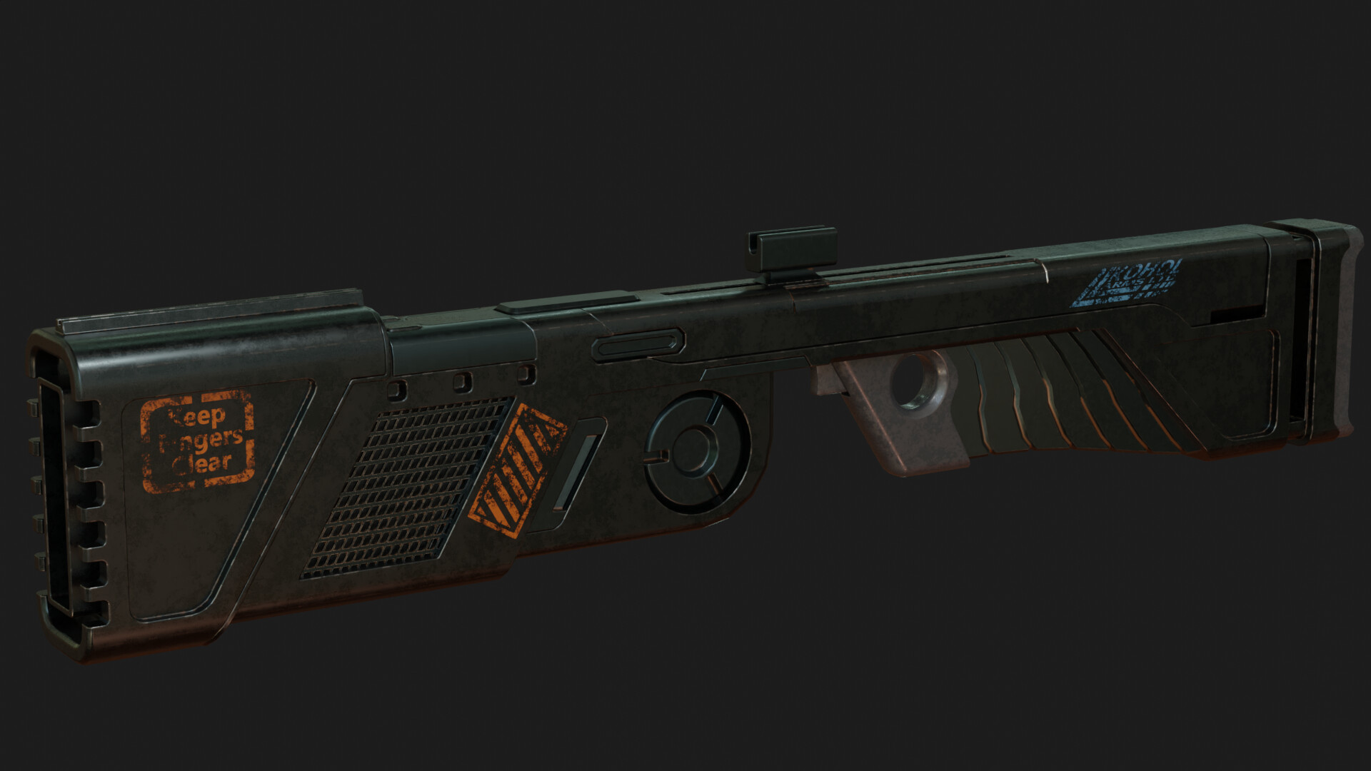 ArtStation - Kohol Blaster Rifle