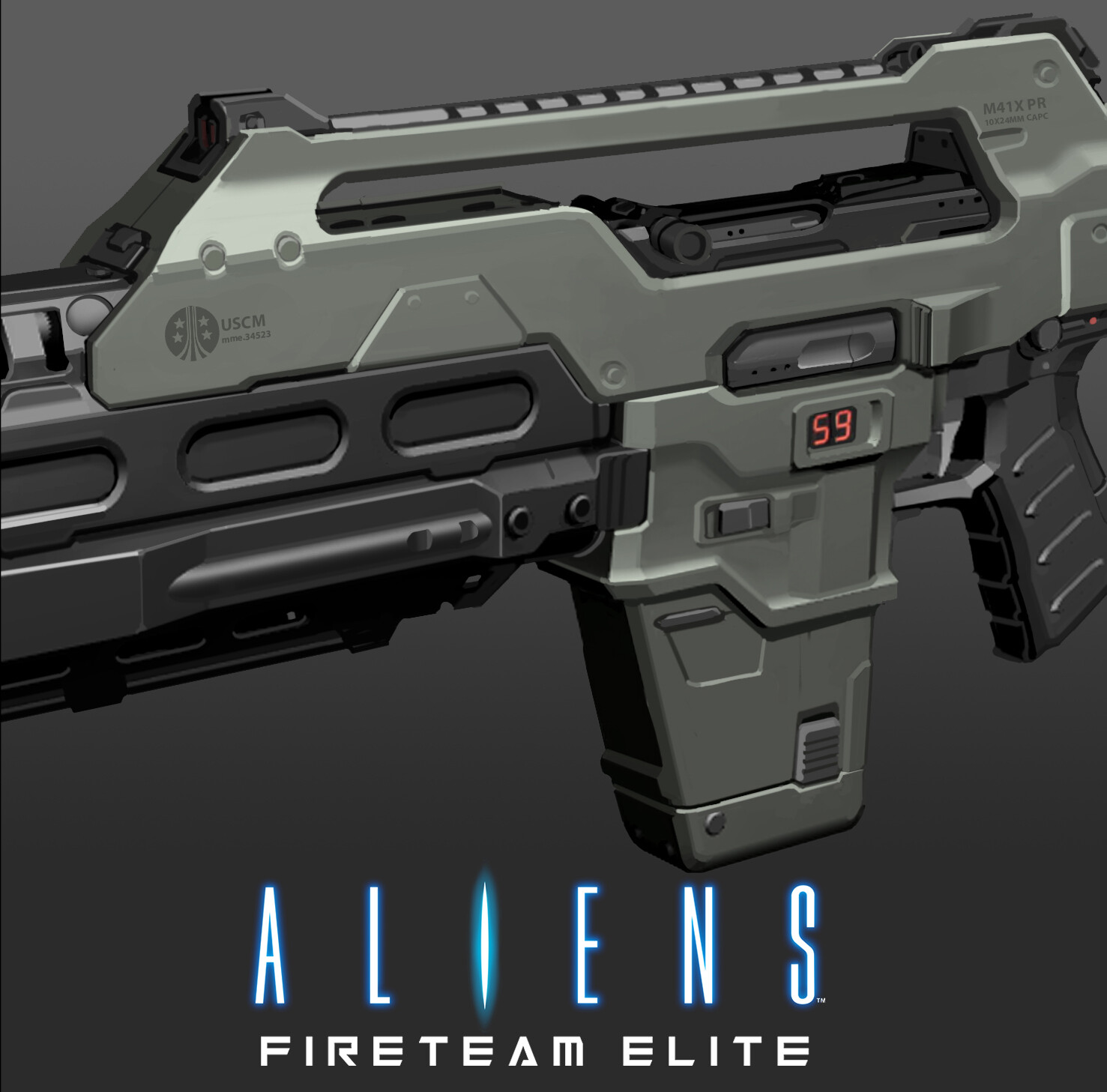 ArtStation - m41x Pulse Rifle