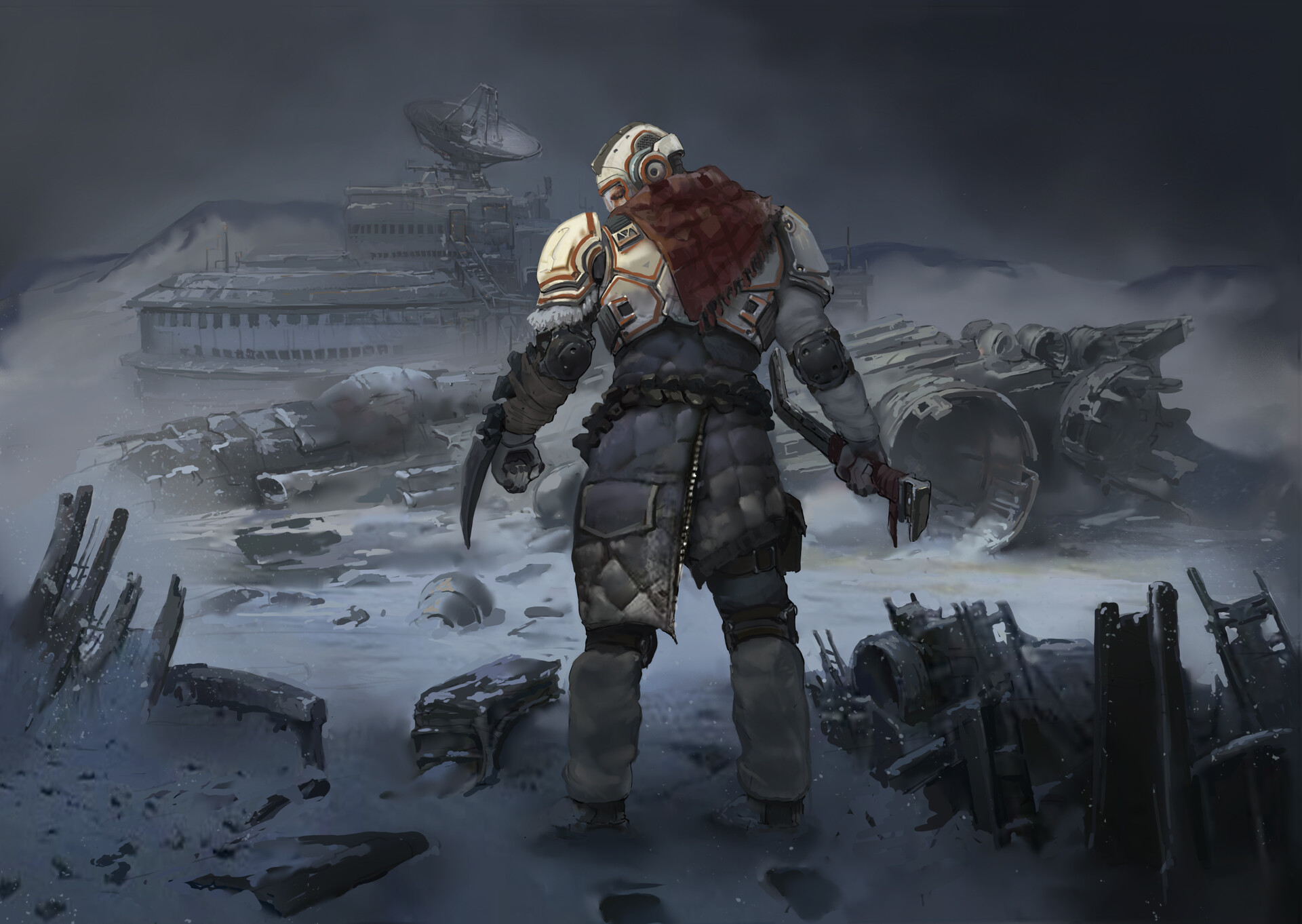 ArtStation - winter soldier