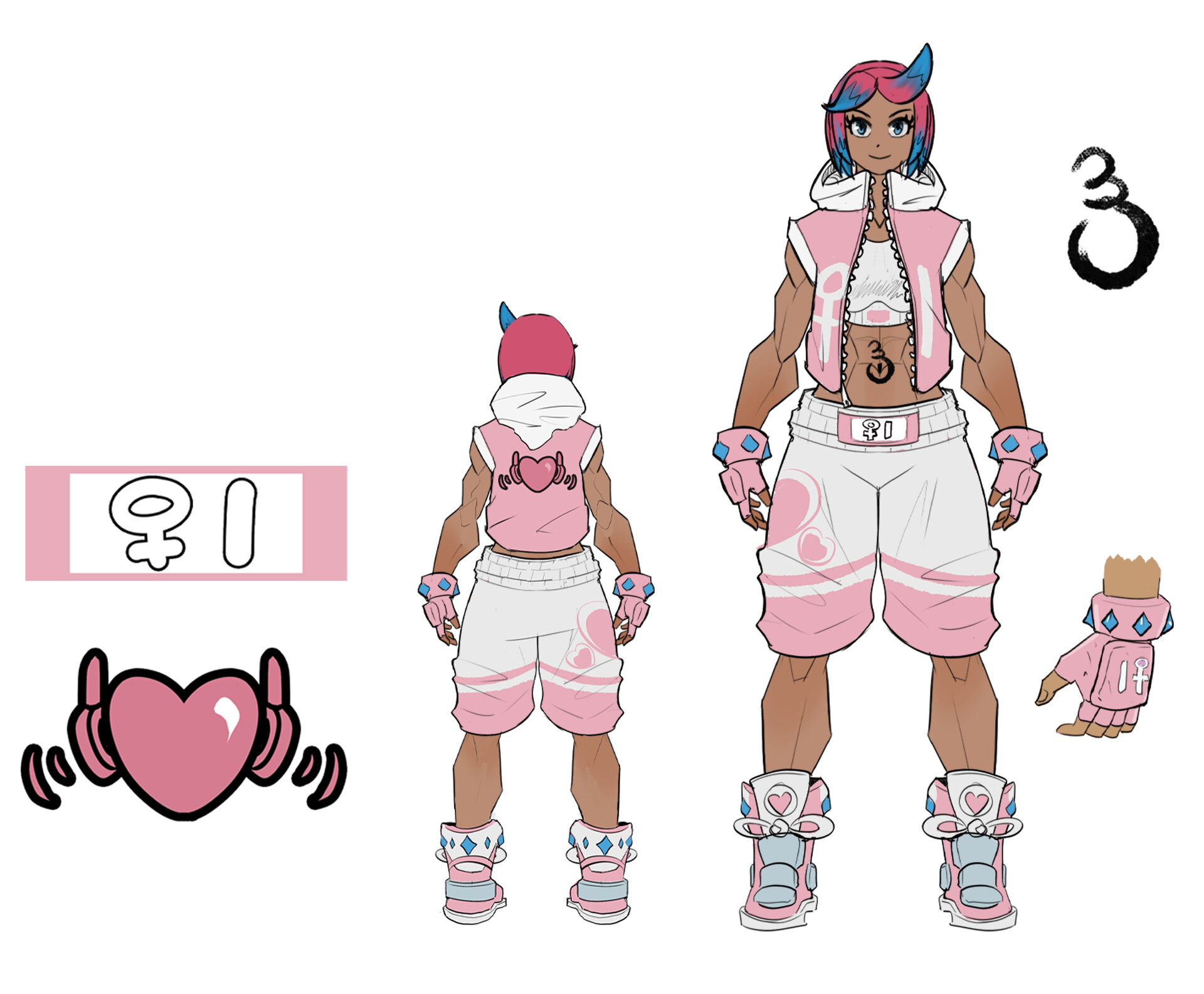 ArtStation - [BreakBeat!] Revvy, The Young Prodigy