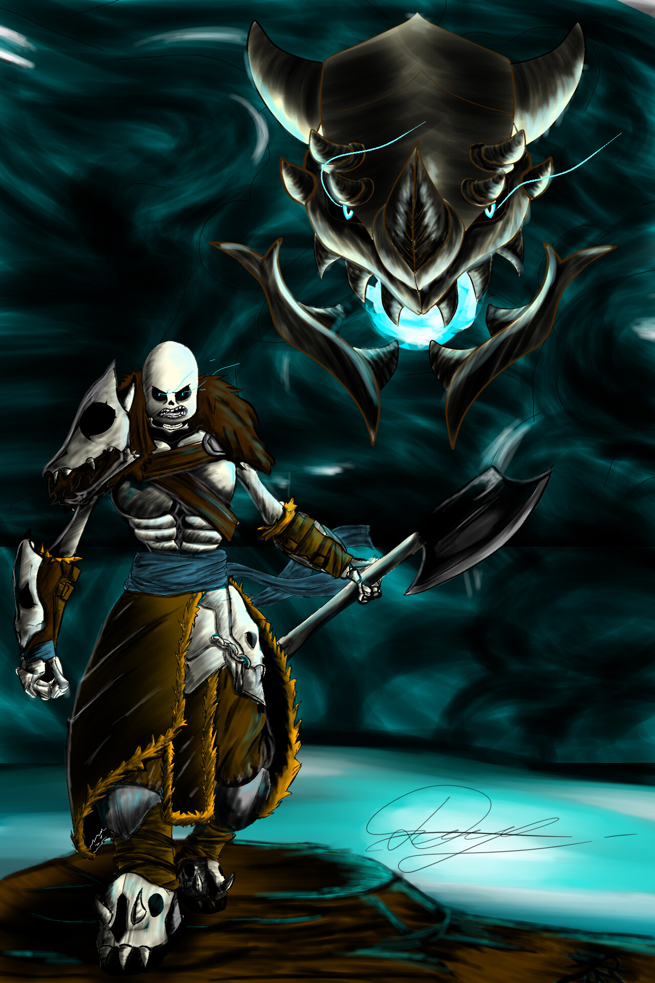 ArtStation - Undertale sans