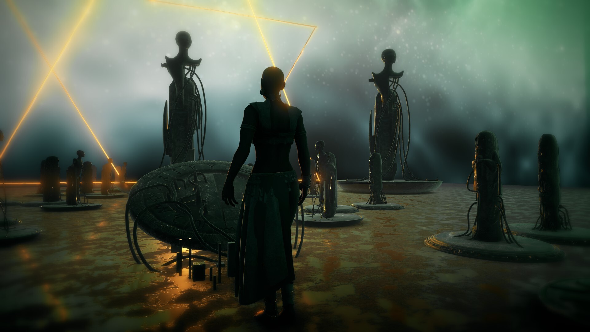 ArtStation - mystic scifi scene