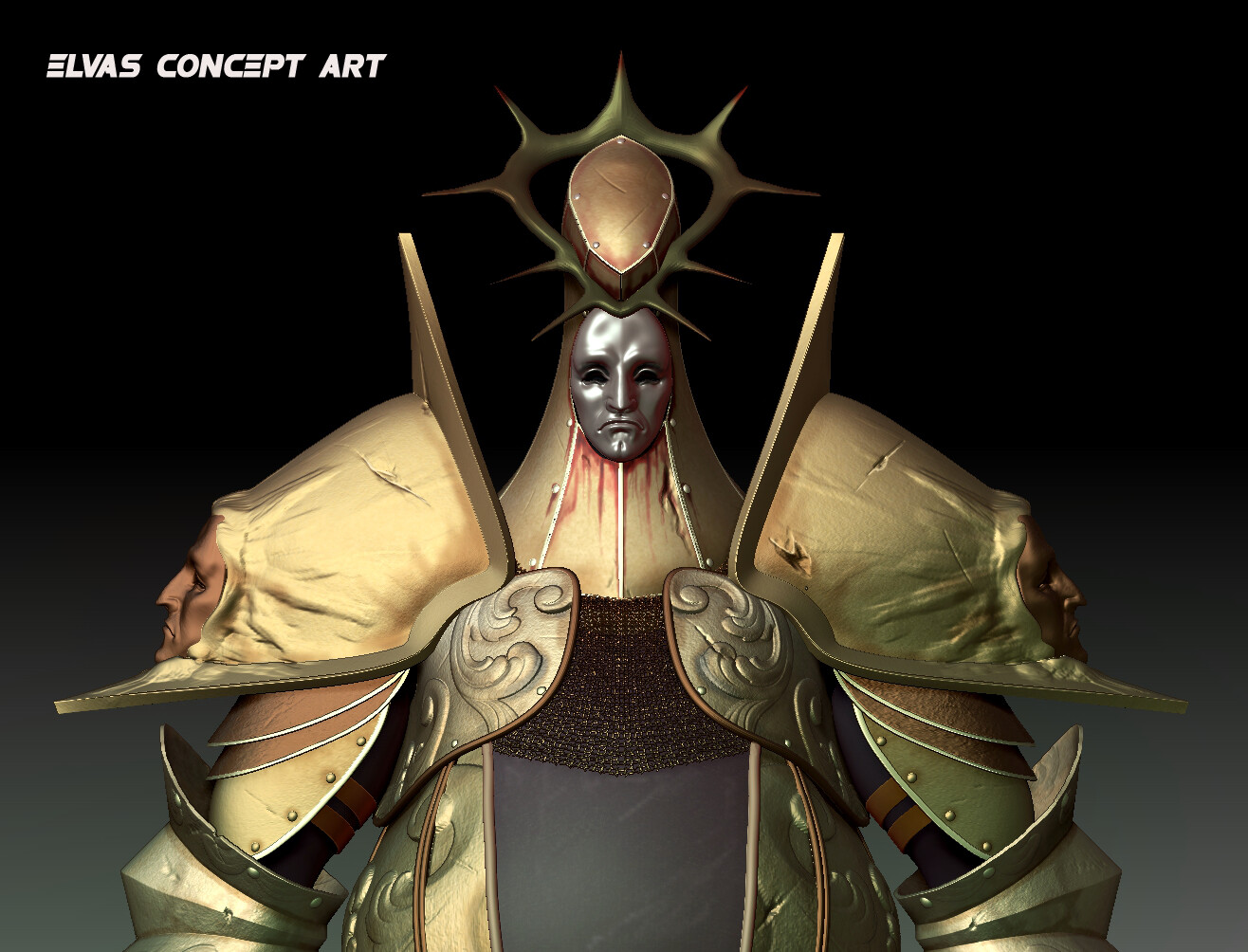 ArtStation - Holy Knight (City of Light project)