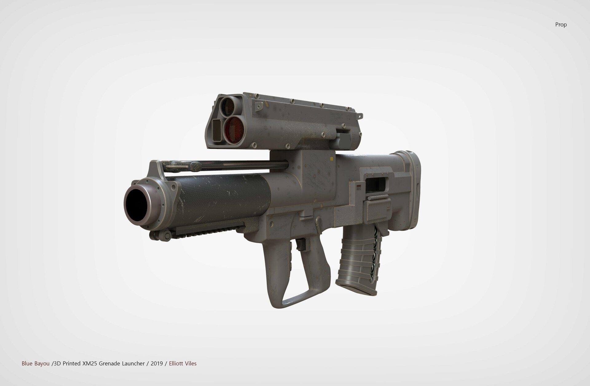 ArtStation - Black Widow XM25