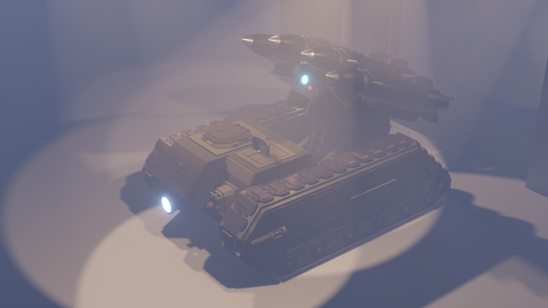 ArtStation - Manticore Rocket Tank Animation