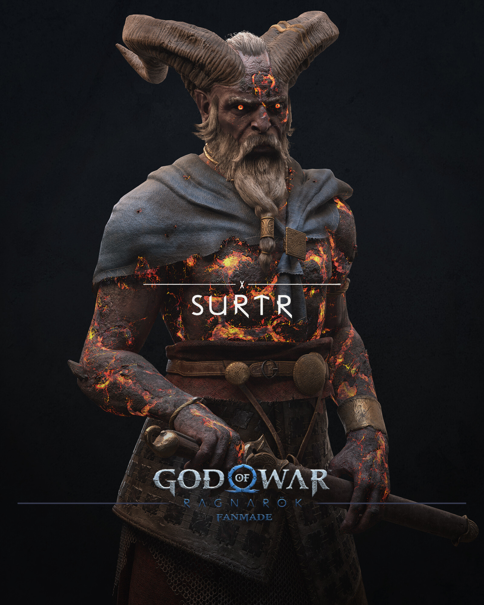 ArtStation - SURTR - God Of War Fanmade - Artside Graduation Project