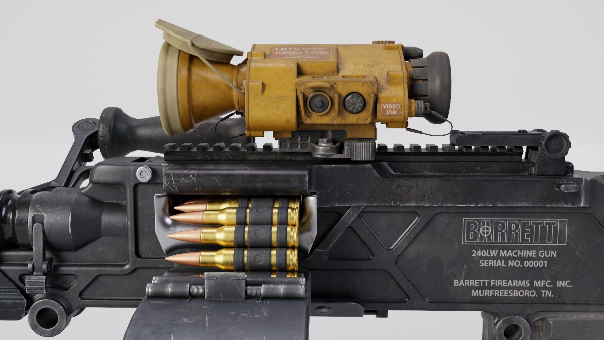 ArtStation - Flir T75 Thermal Scope