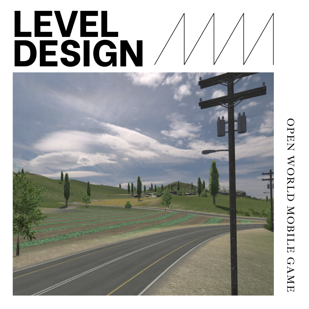 ArtStation - Open World Mobile Game Map Design